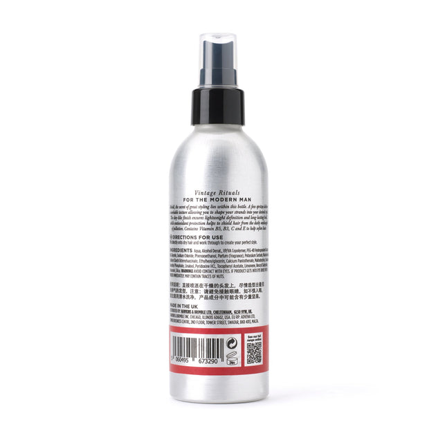 Matt Look Clay Effect Natural Hold Hairspray | Hawkins and Brimble ...